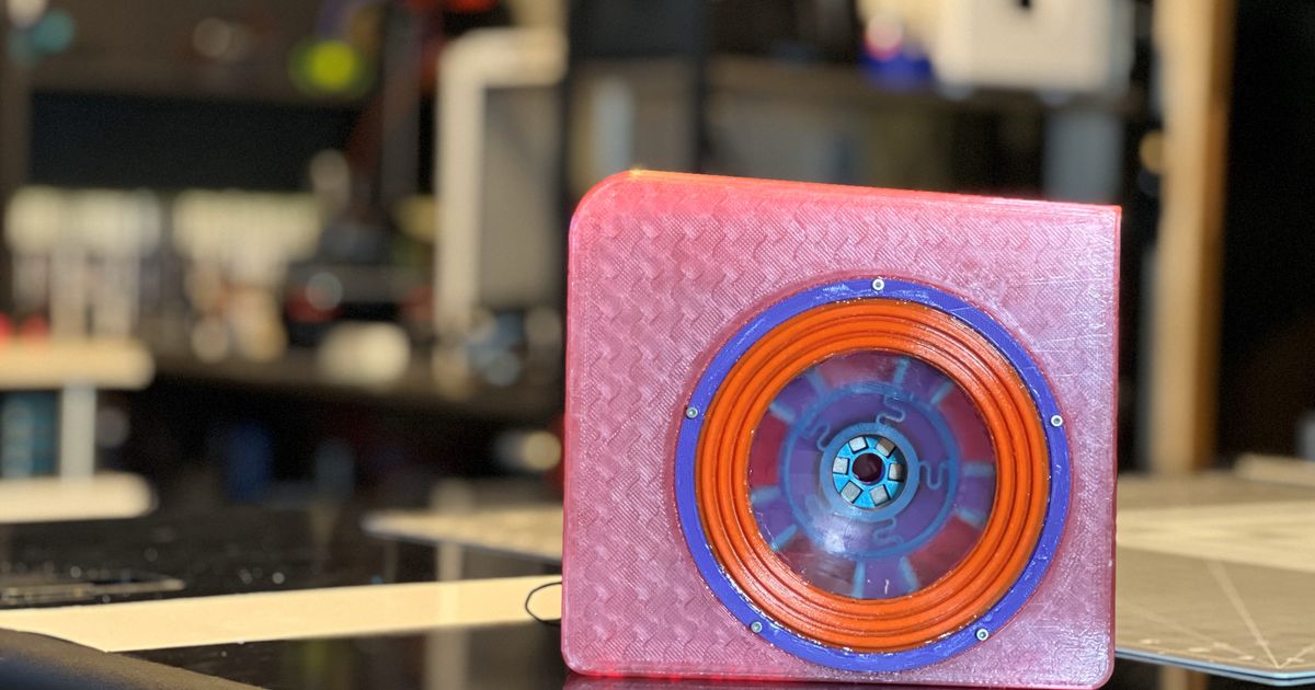 3D printed Speaker V10 by ElectricOasis | Download free STL model ...