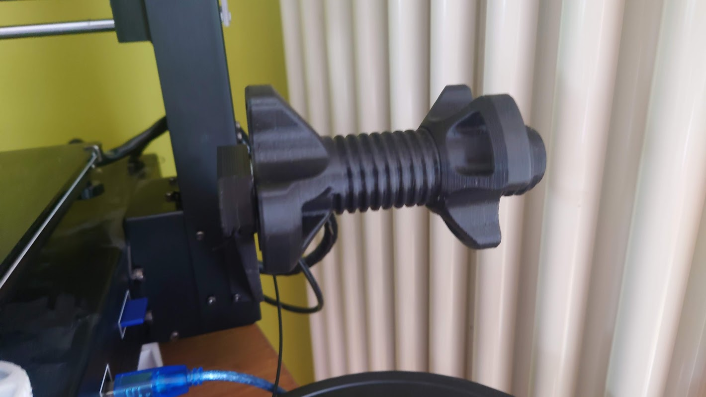 Anycubic i3 Mega S UNIVERSAL FILAMENT SPOOL HOLDER Adapter by Flo ...