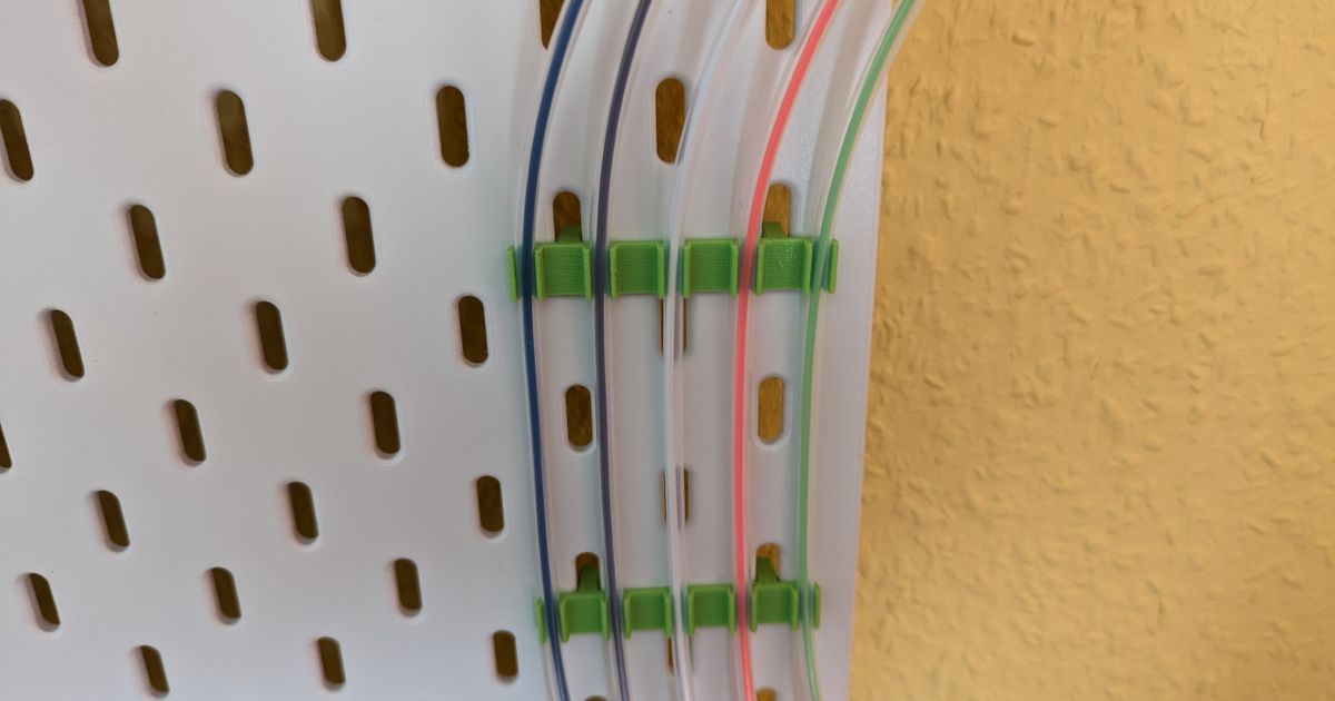 PTFE spacer/comb for IKEA Skadis by Dustin | Download free STL model ...