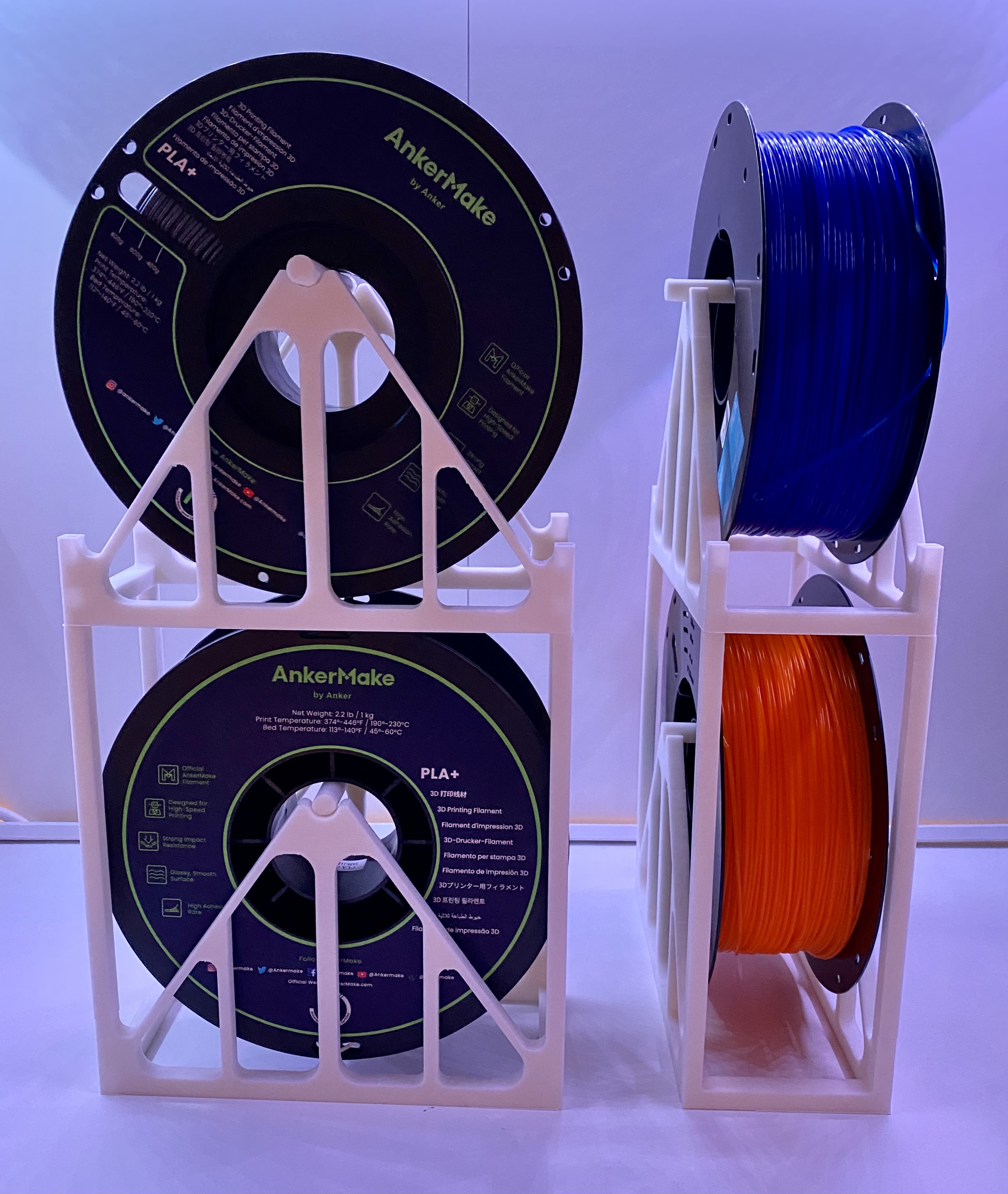 Slim Stackable Spool Holder par Settlers | Téléchargez gratuitement un ...