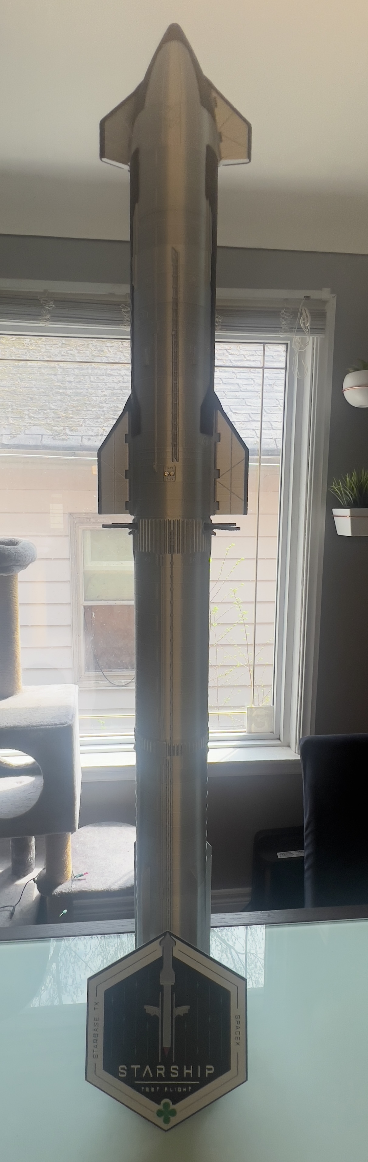 Starship Test Flight Patch von J Dubya | Kostenloses STL-Modell ...