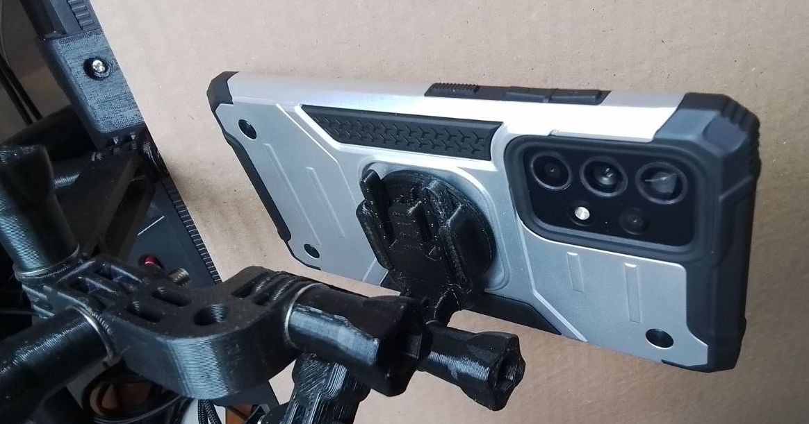Samsung Galaxy A52s - Case-Mod for GoPro Mount by Hochkant | Download ...