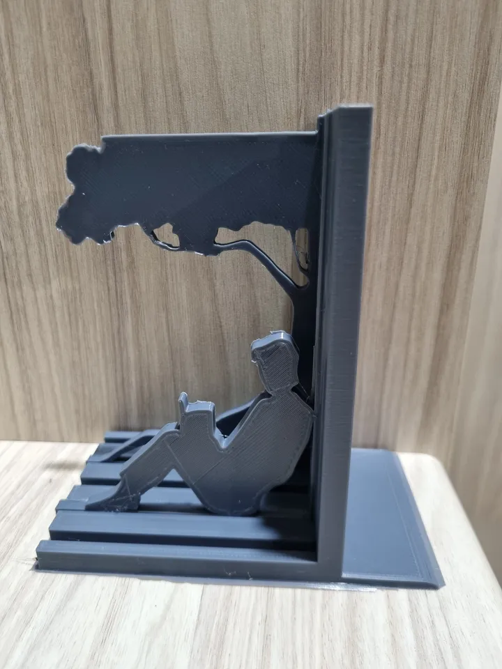 Modular Silhouette Bookend by Mace3D | Download free STL model ...