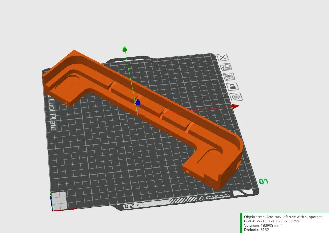BAMBU LAB AMS RACK DRAWER SYSTEM by Placeholder | Download free STL ...