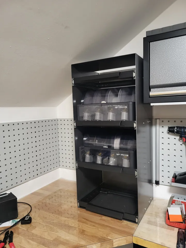 BAMBU LAB AMS RACK DRAWER SYSTEM by Placeholder | Download free STL ...