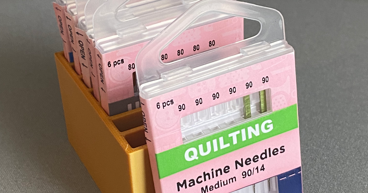 Sewing machine needle box organizer (Hemline specific) by Rnd ...