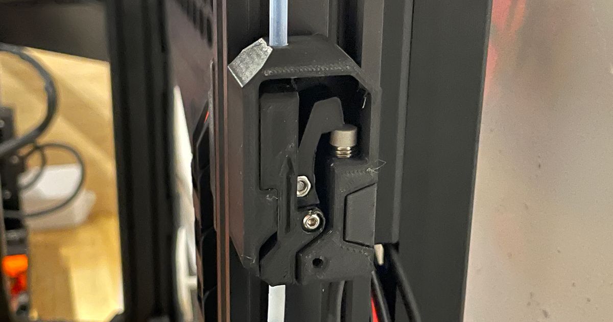 Updated filament sensor with jam/oversized diameter detection. by ...