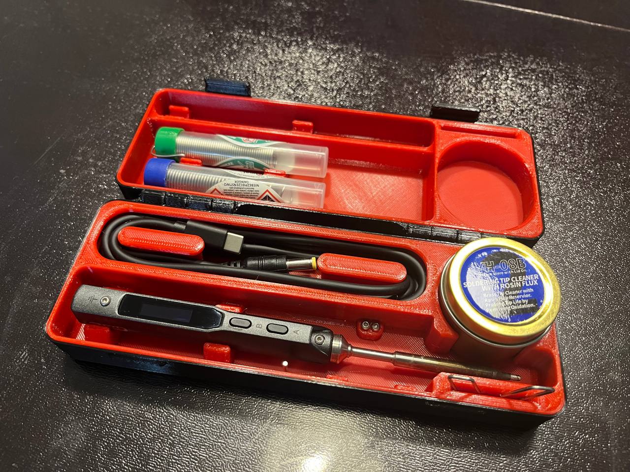 Multipart TS100 Case remix by Oleksii Zelivianskyi | Download free STL ...