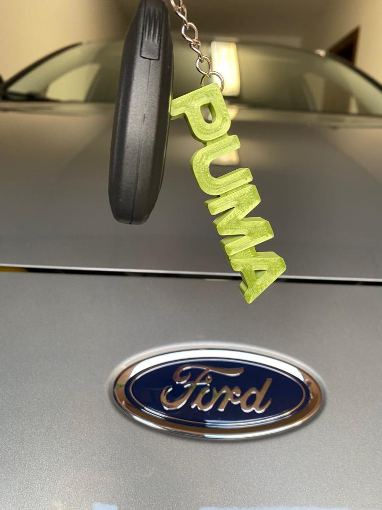 Ford Puma Keychain - Portachiavi by Lele88 | Download free STL model ...