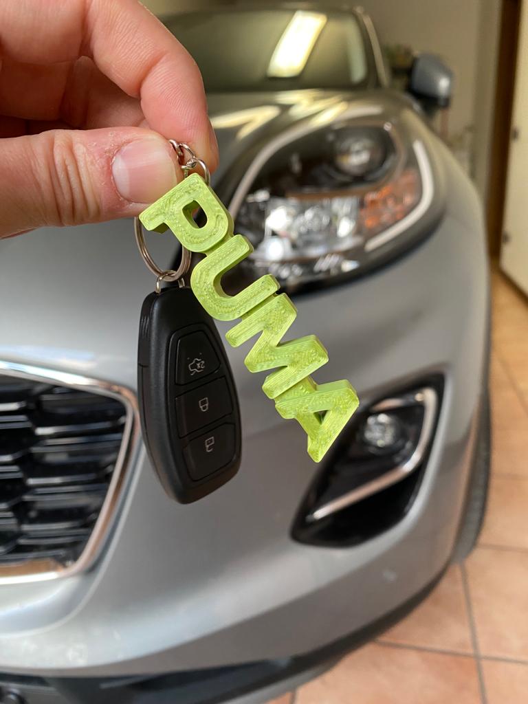 Ford Puma Keychain - Portachiavi by Lele88 | Download free STL model ...