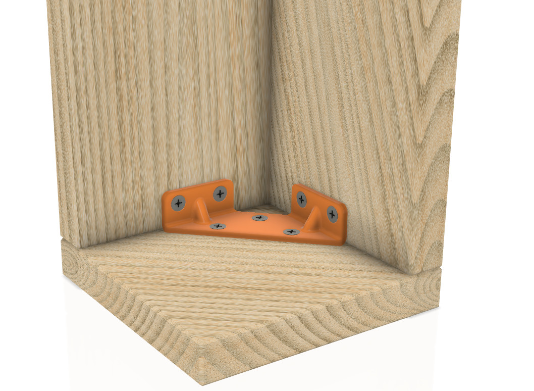 Corner Bracket 21mm x 65mm x 15mm by DickF | Download free STL model ...