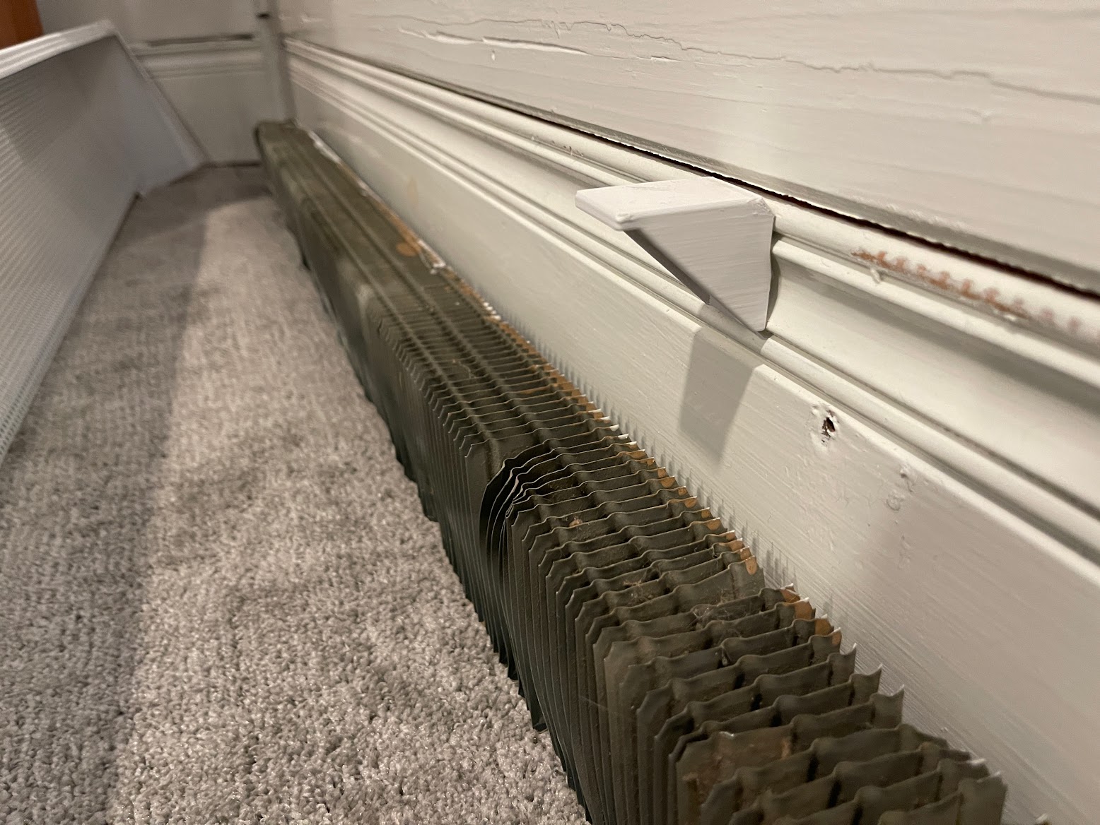 Baseboard heater cover wall bracket by Troye Stonich | Download free ...