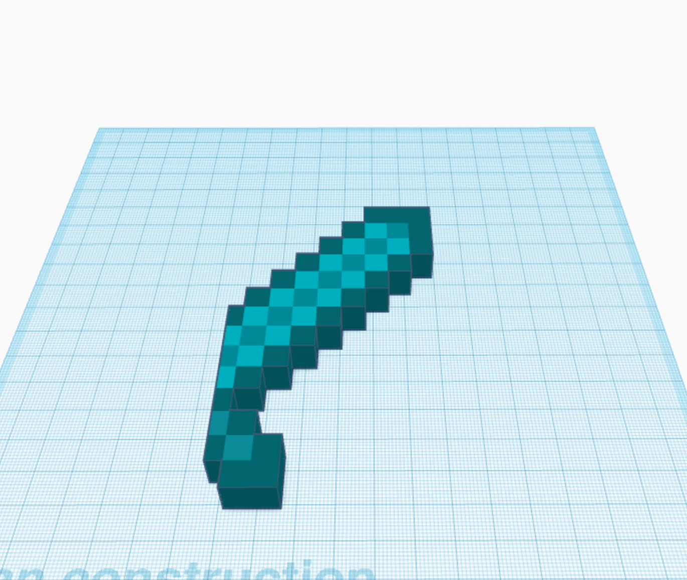 Minecraft sword Bookend by Alex_yt | Download free STL model ...