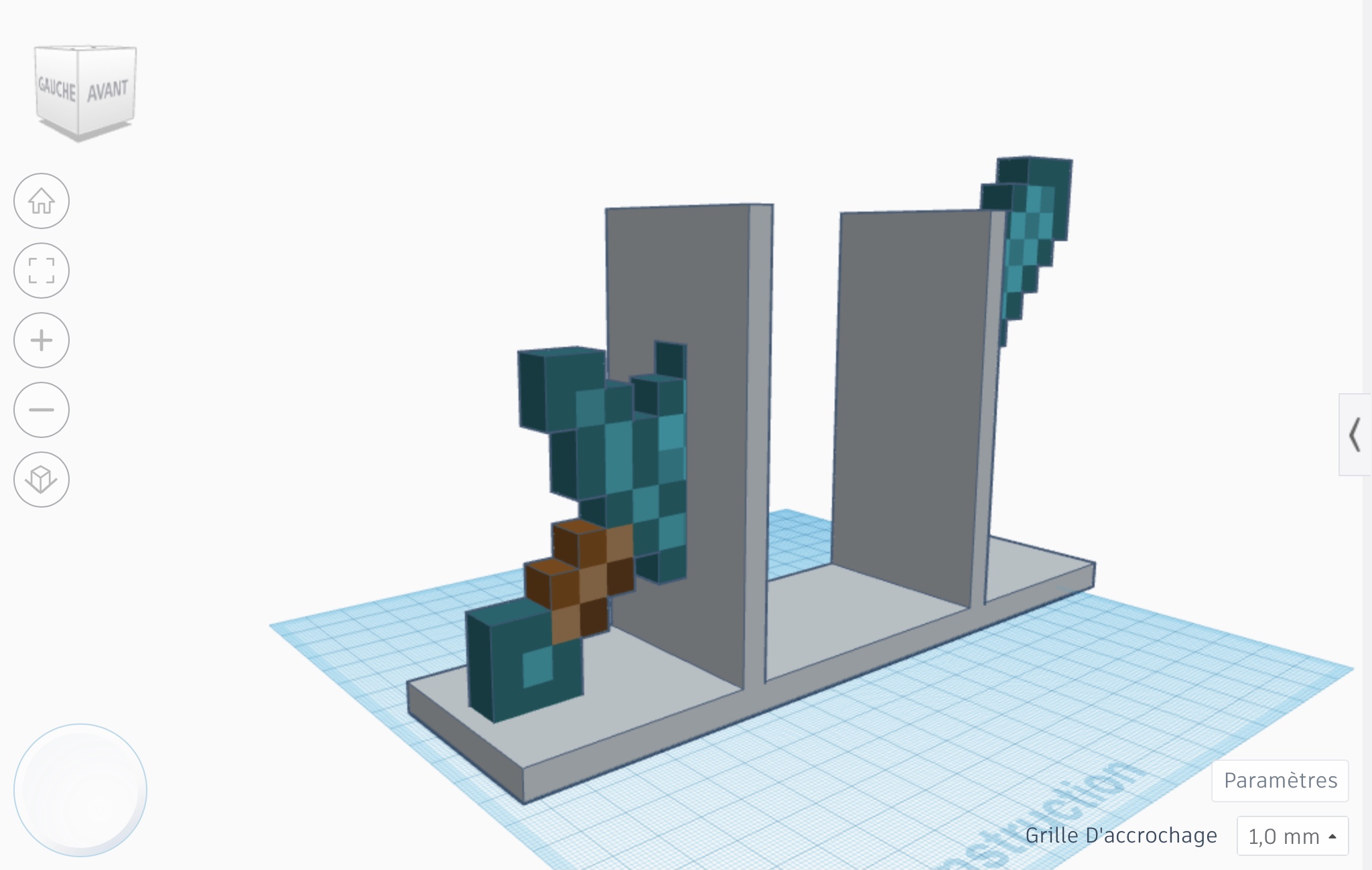 Minecraft sword Bookend by Alex_yt | Download free STL model ...