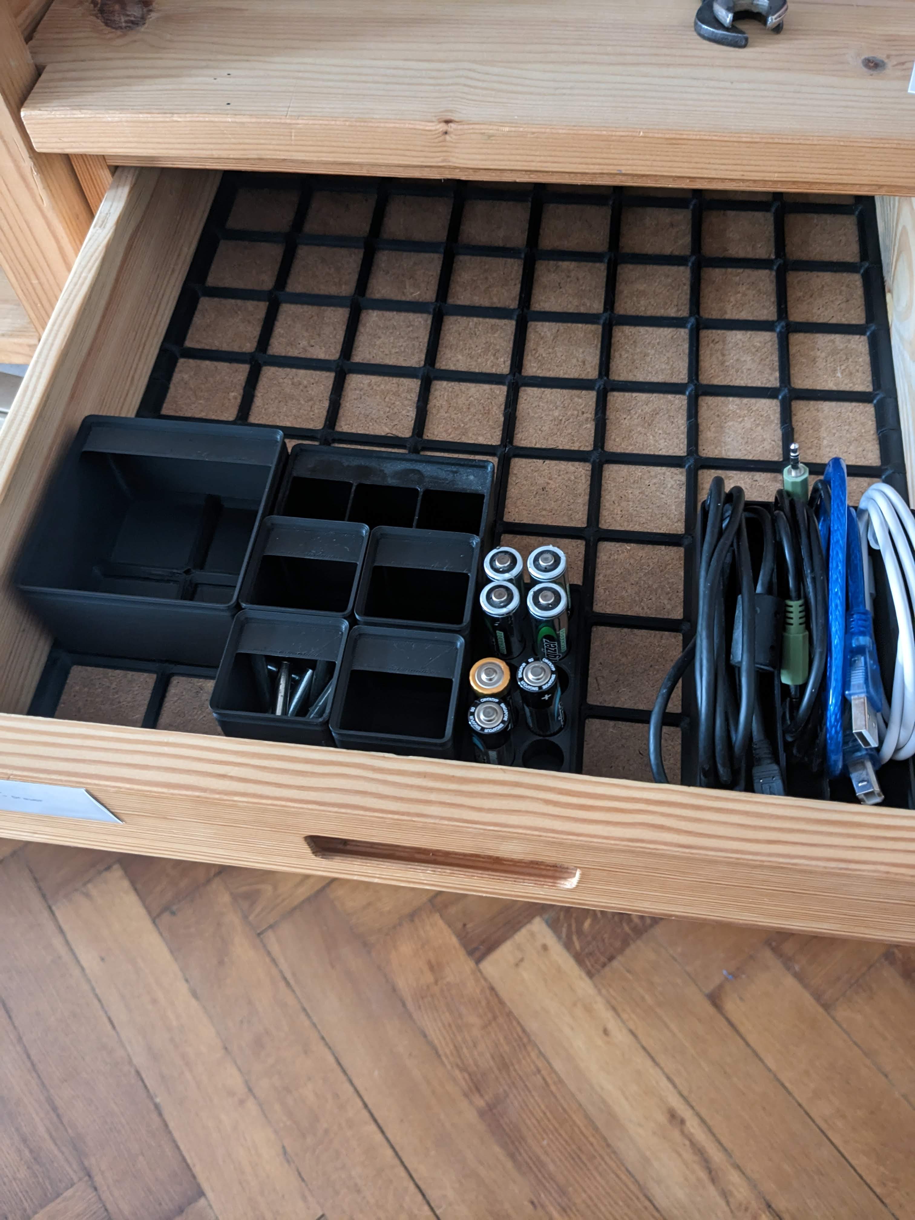 Gridfinity base plates for IKEA Ivar drawers by Robin Dorst | Download ...