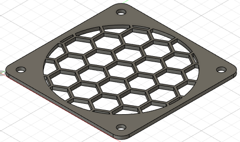 Fan Grill (120mm & 60mm) by Zenmaster33 | Download free STL model ...