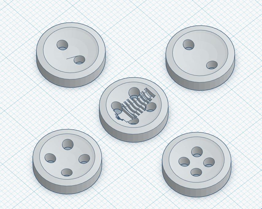 Bundle of Buttons and Cuff links by SamSkwanch | Download free STL ...