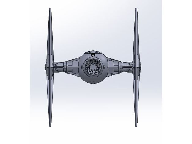 Star Wars: Classic TIE Fighter (Simple Model) von The 300lb Gorilla ...