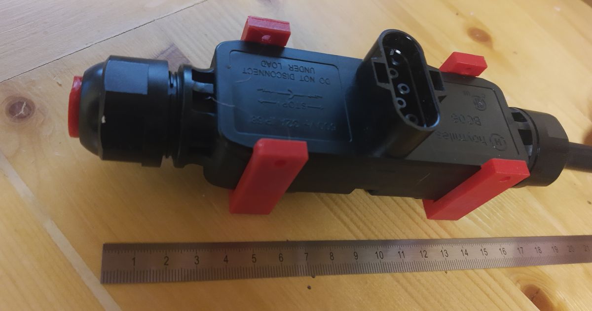 Mounting Bracket and Plug for Hoymiles BC06 / Halterung und ...