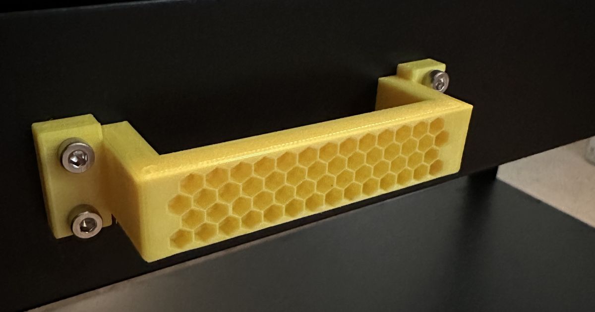 Workbench Hex Handle by Ignis | Download free STL model | Printables.com