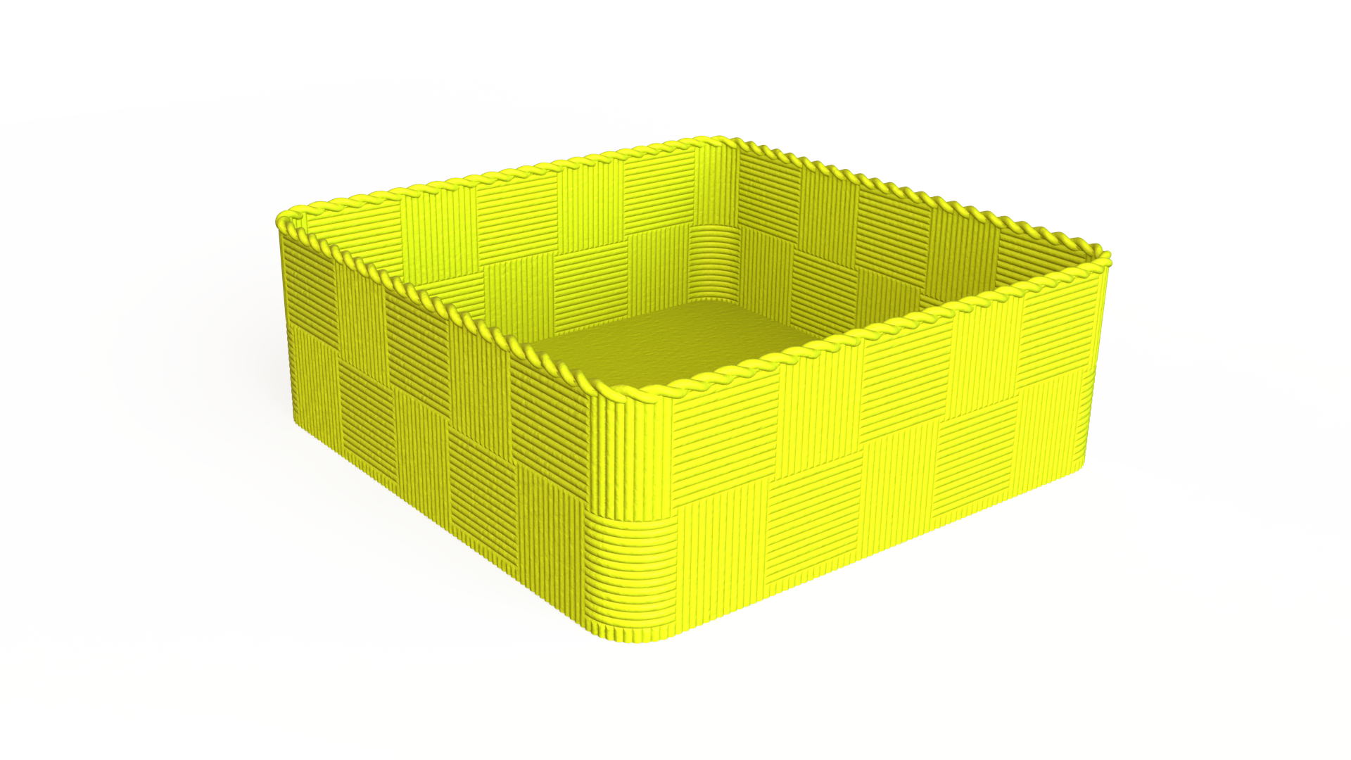 Square basket by Tomasz Flaczek | Download free STL model | Printables.com