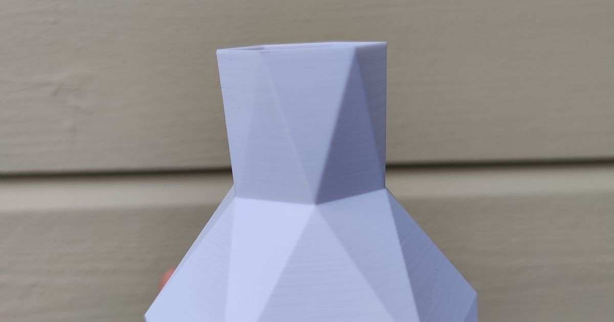 Hexagonal flower vase by Hovdis | Download free STL model | Printables.com