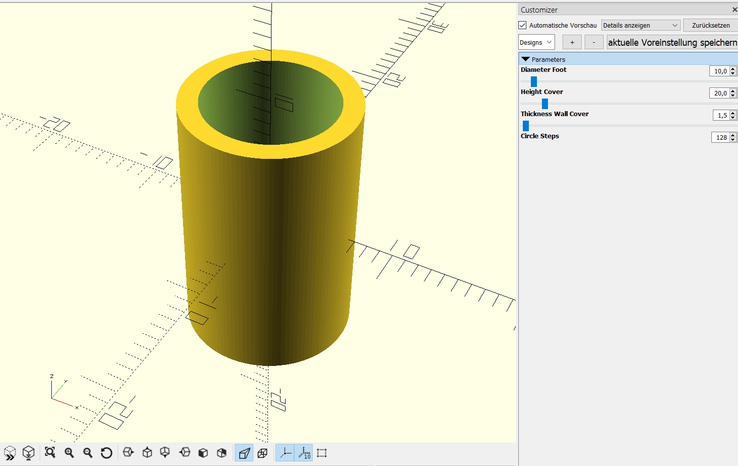 Individual protective Caps and Covers - OpenSCAD by Worti | Download ...
