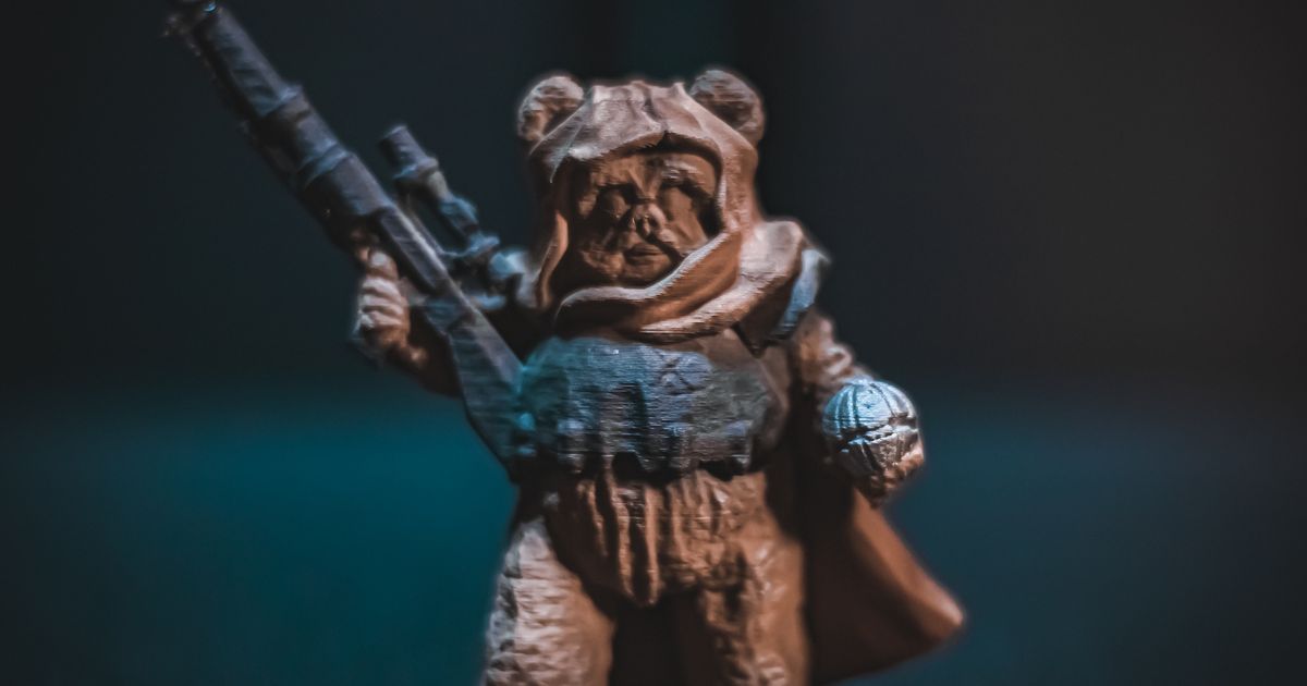 Wunn-To Ewok by Mr.TechJedi | Download free STL model | Printables.com