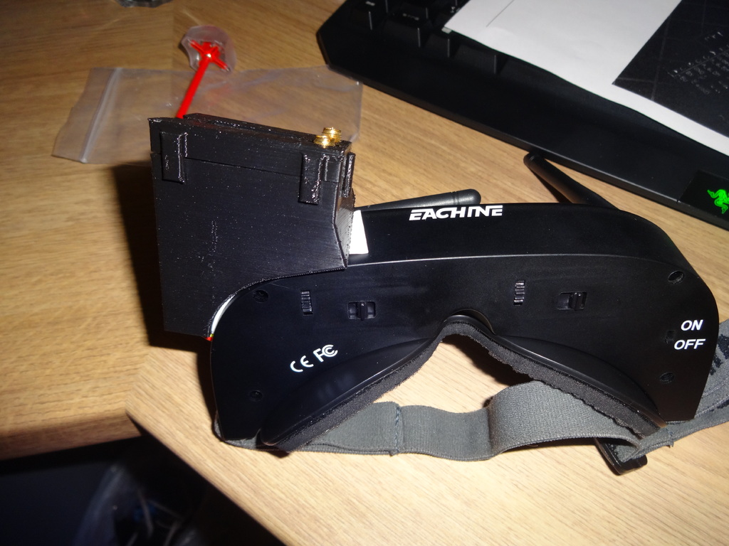 Eachine EV100 Receiver Case Mod by Raab6 | Download free STL model ...