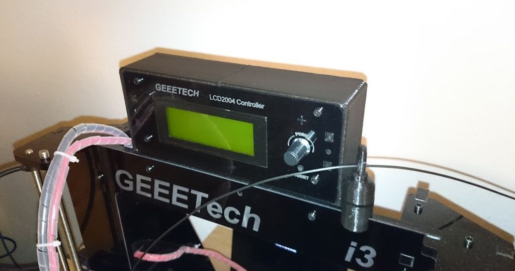 Geeetech Prusa I3 Pro B Display Cover by Raab6 | Download free STL ...