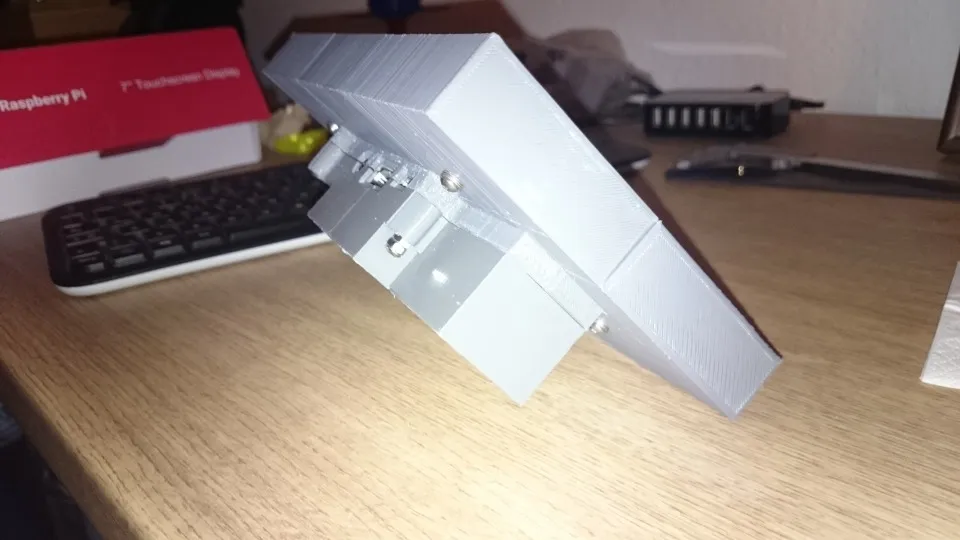 Raspberry Pi 2 7" Touchscreen Case by Raab6 | Download free STL model ...