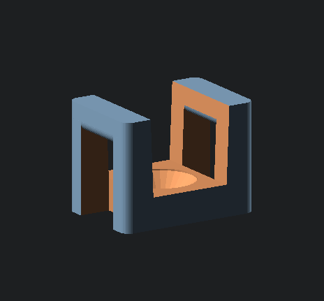 Loop Support (Cable) OpenScad script by Vendicar Decarian | Download ...