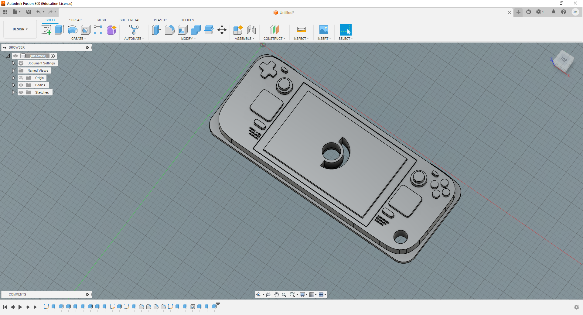 Steam Deck Keychain by Jaro | Download free STL model | Printables.com