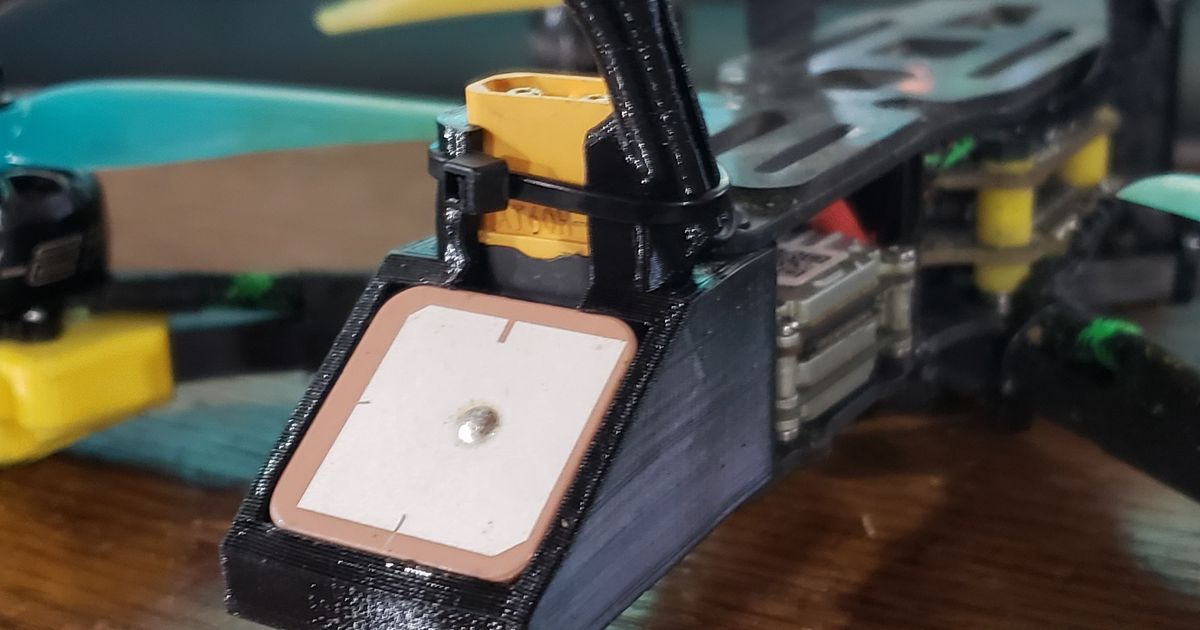 TBS Source One v5 GPS, Runcam Antenna, XT60 Mount by Wayne | Download ...