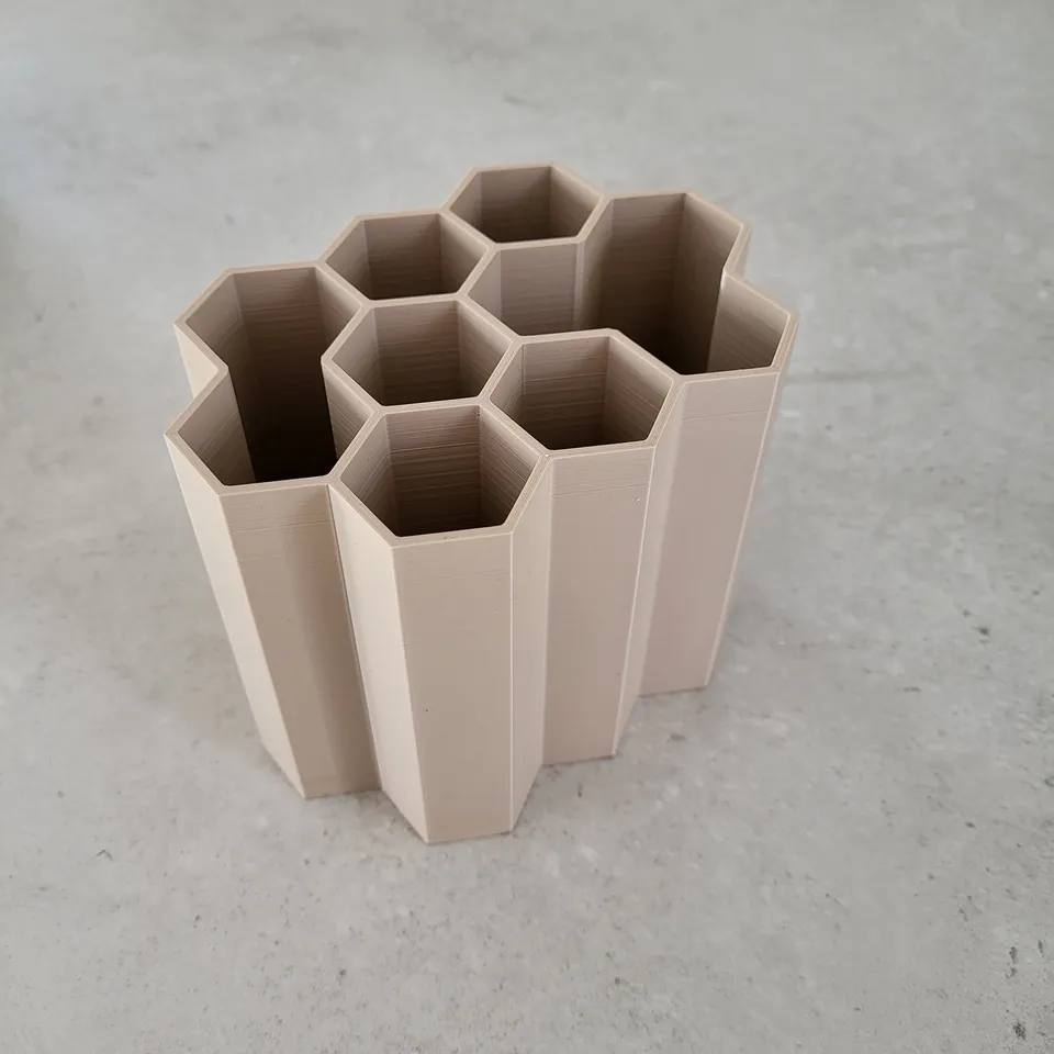 Hexagonal Desk Organizer / Cable Organizer by Kenzo | Download free STL ...