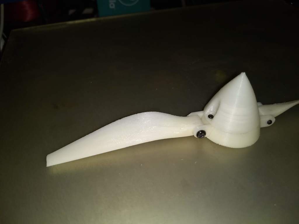 Stronger hub for RC airplane folding propeller from Eclipson by Bruno ...