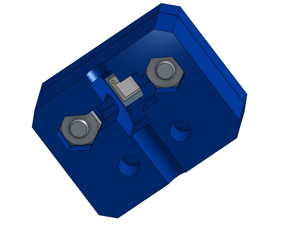 Duet3D Indirect Laser Filament Monitor Casing for 693ZZ bearings by ...
