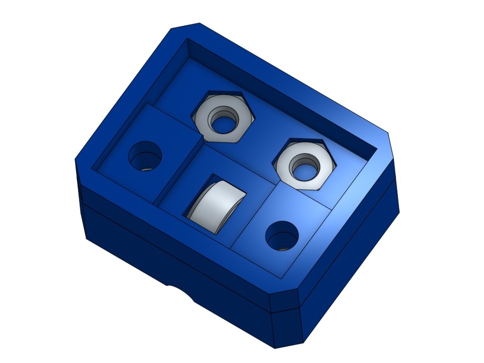 Duet3D Indirect Laser Filament Monitor Casing for 693ZZ bearings by ...