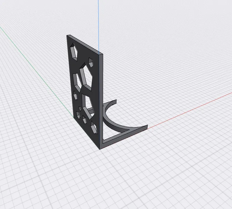 Simplistic Bookend by 3dCartesianDesigns | Download free STL model ...