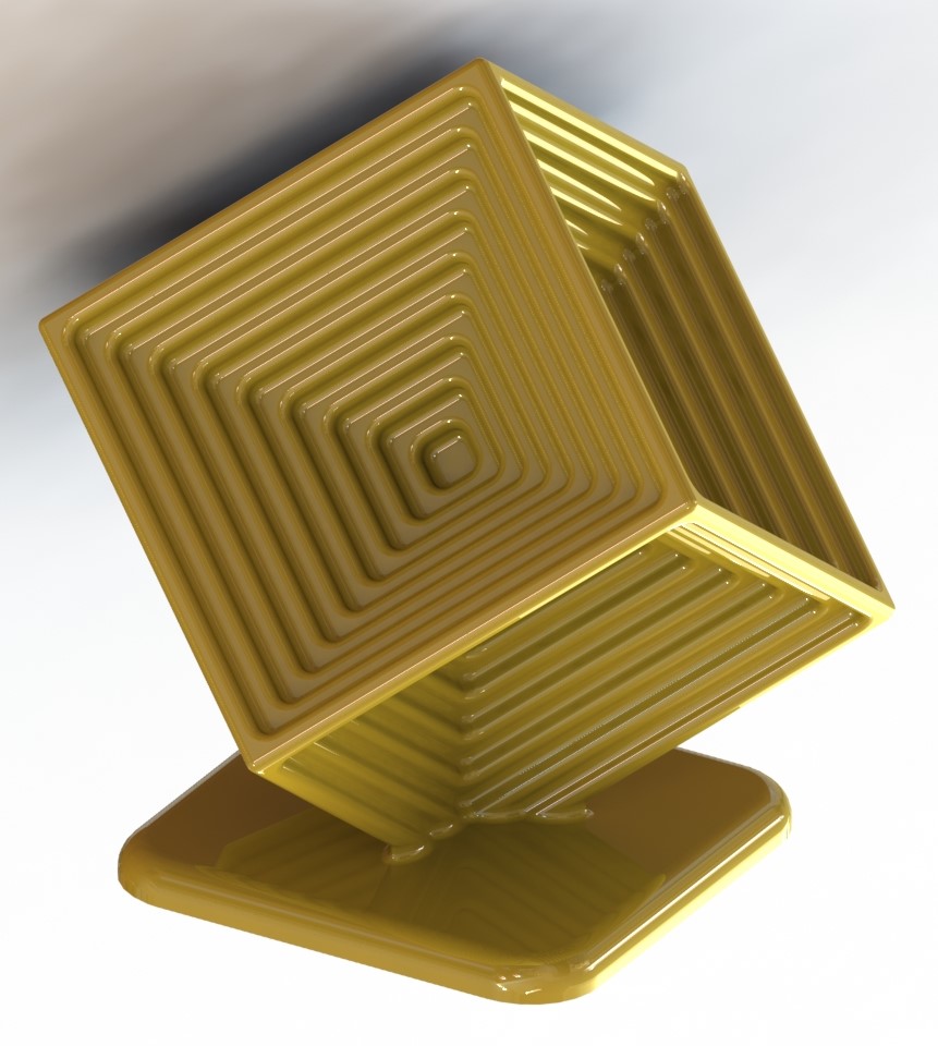 Decoration cube by Ben Sch. | Download free STL model | Printables.com