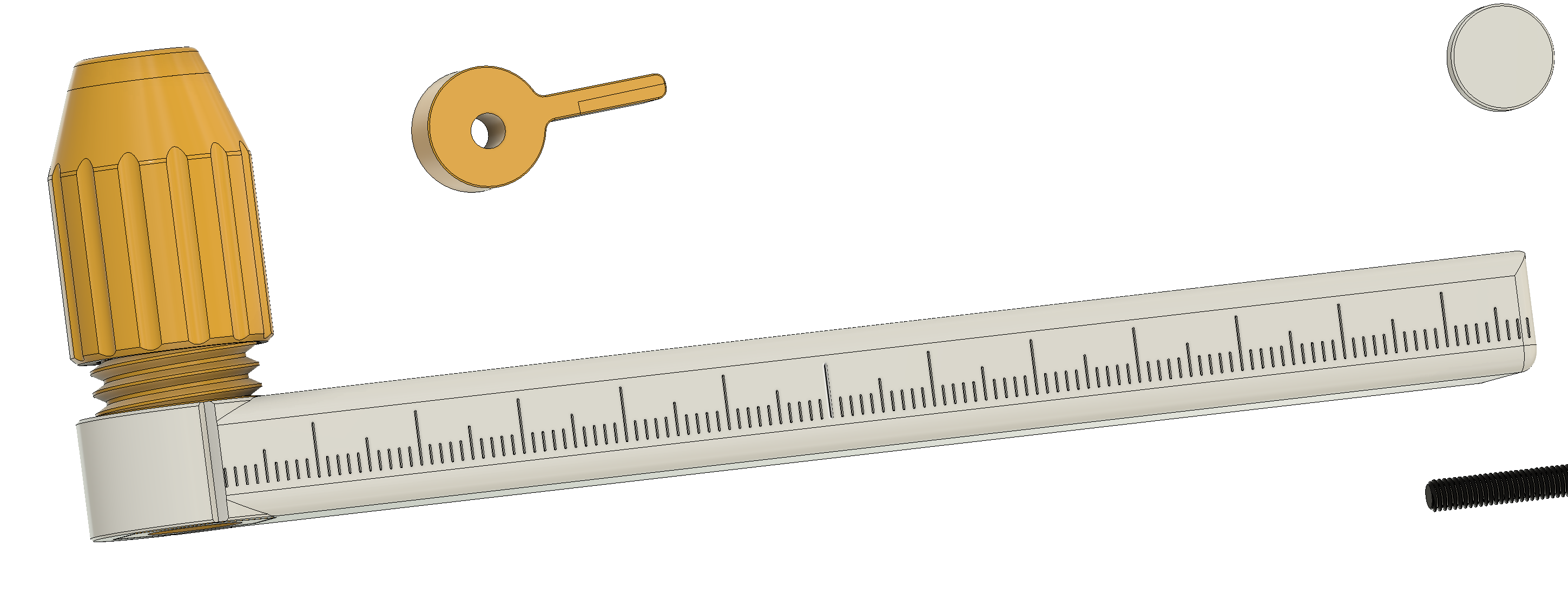 Marking Gauge Tool by Ruvim Kub | Download free STL model | Printables.com