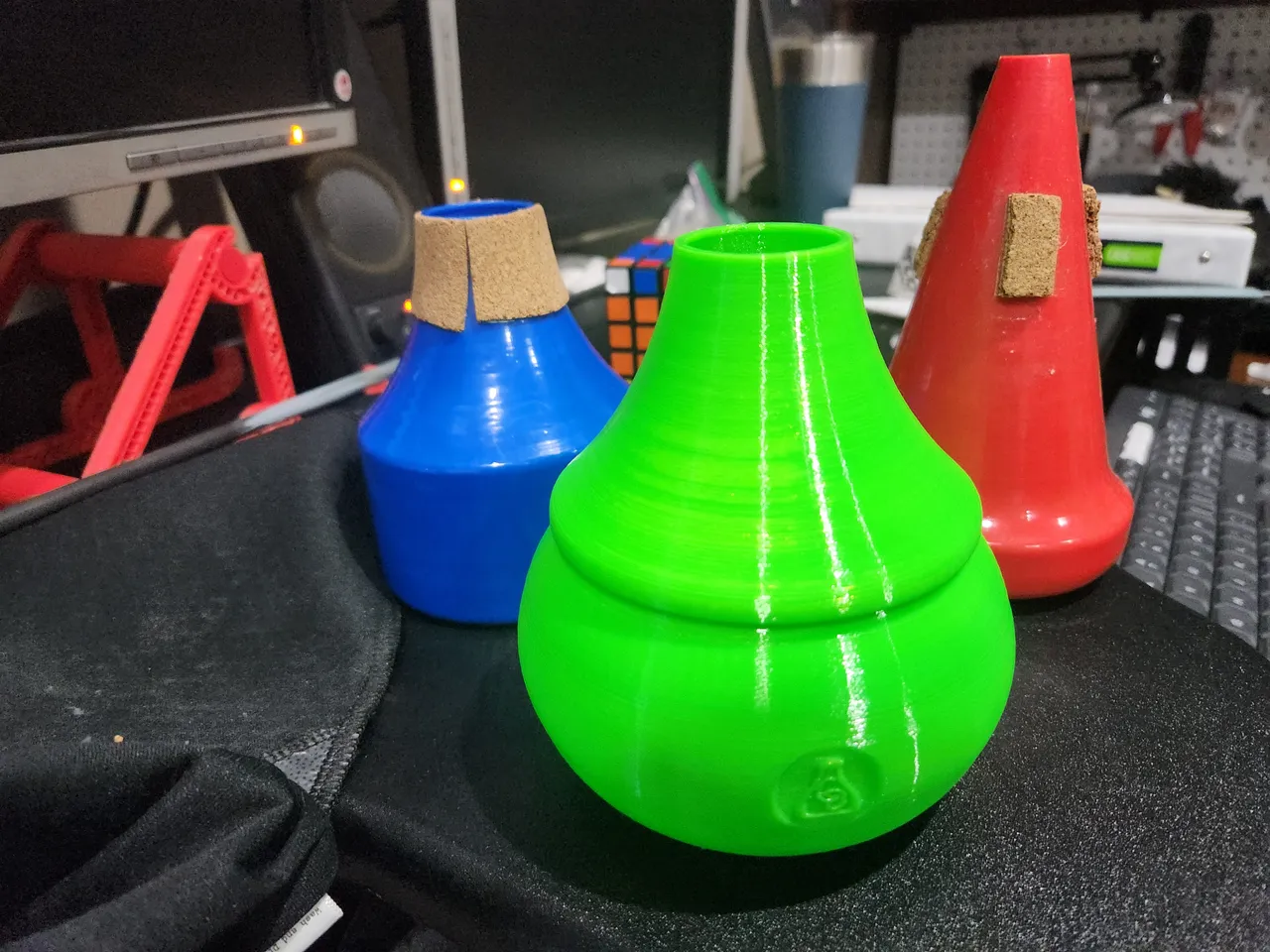 Trumpet Mute Set (5) by ClintonD | Download free STL model | Printables.com