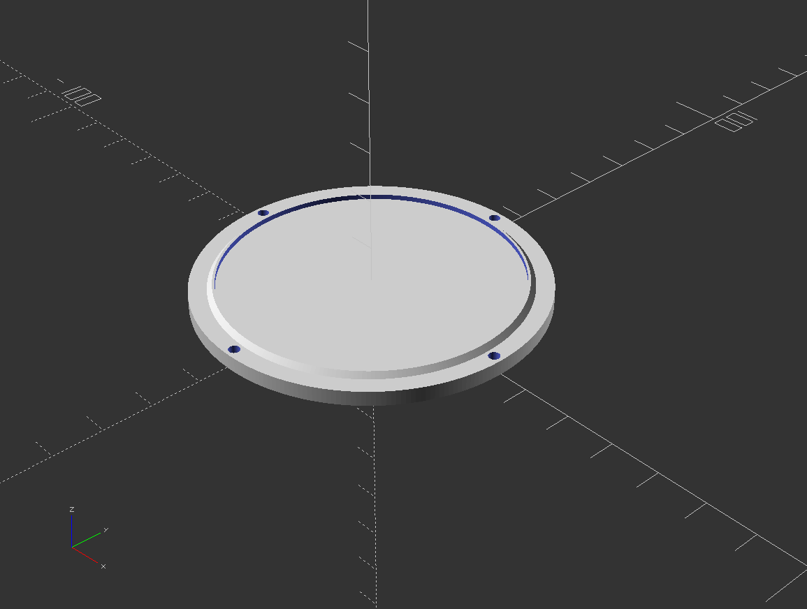 Car cupholder container (parametric scad) by GooMiS | Download free STL ...