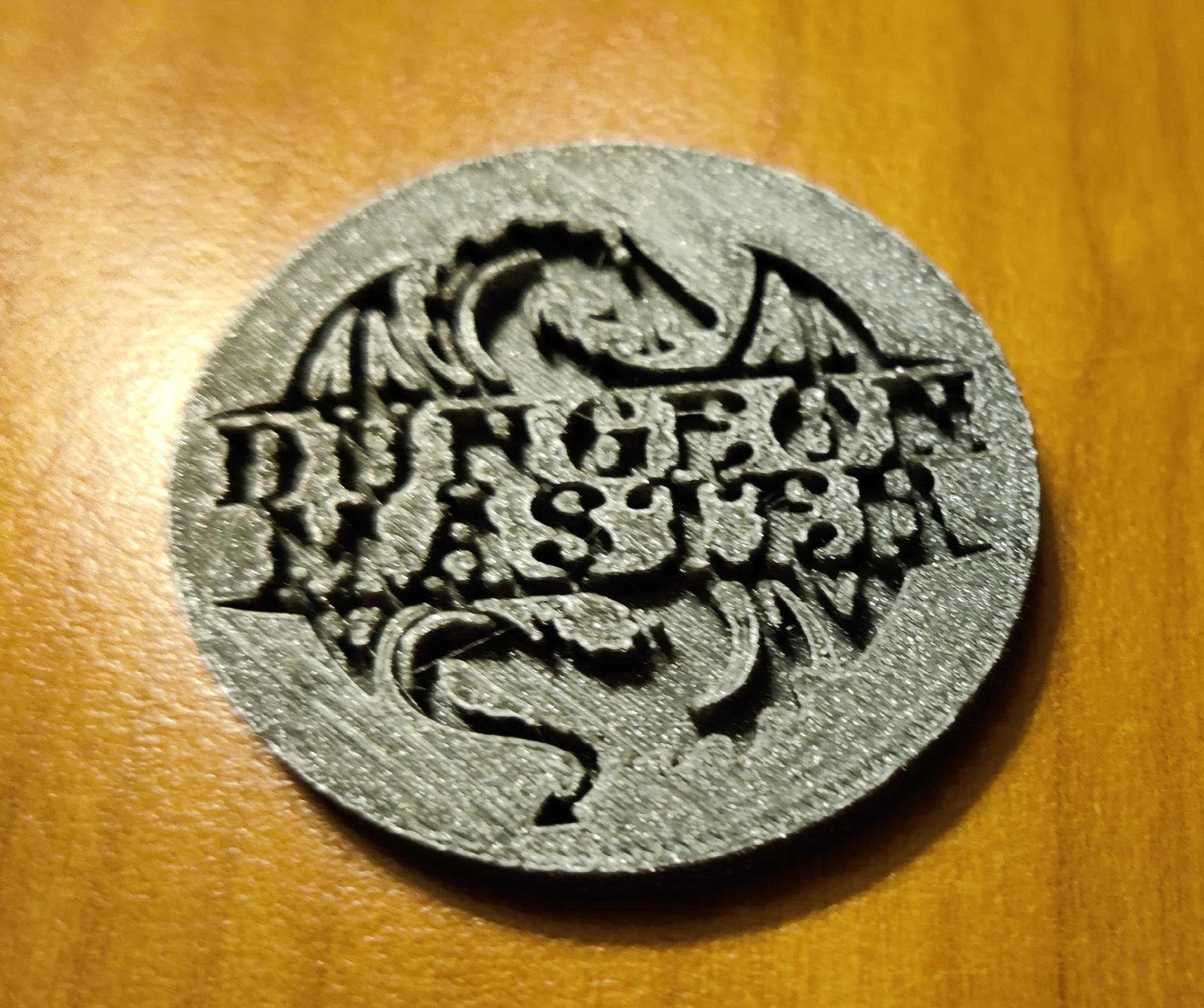 Dungeon Master Coin/Plate by cv6Channel | Download free STL model ...