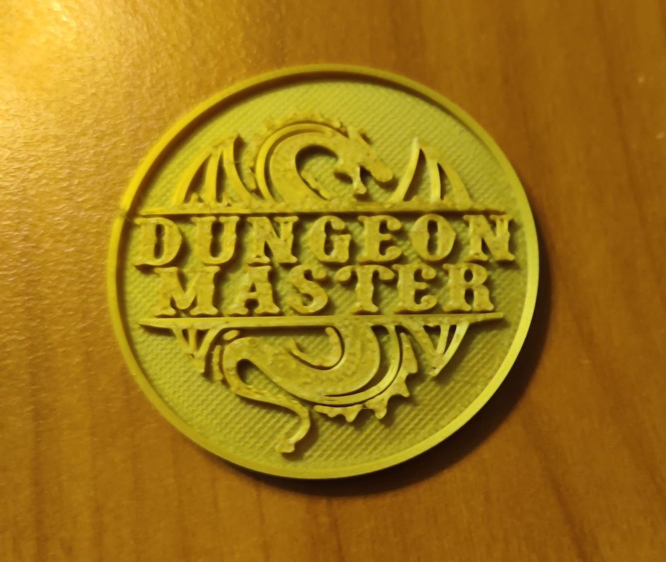 Dungeon Master Coin/Plate by cv6Channel | Download free STL model ...