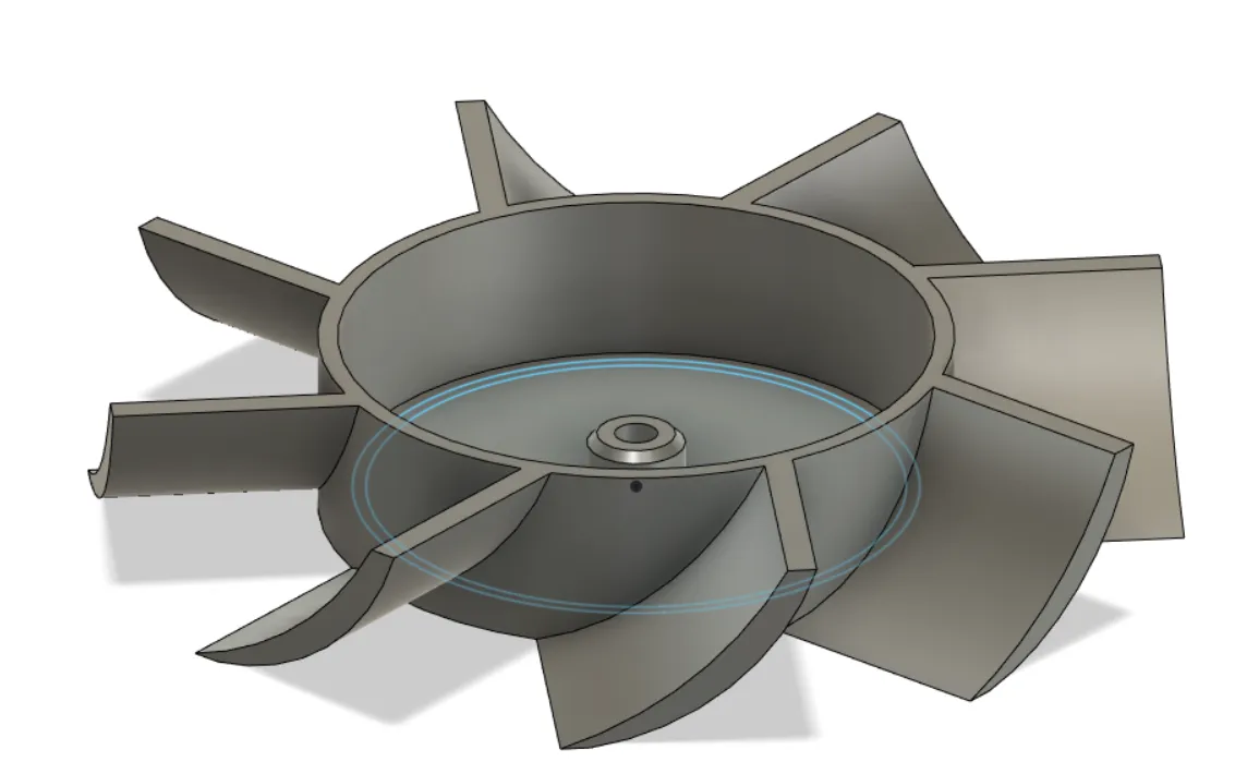 60x60x15mm fan blades replacement by vismakan | Download free STL model ...