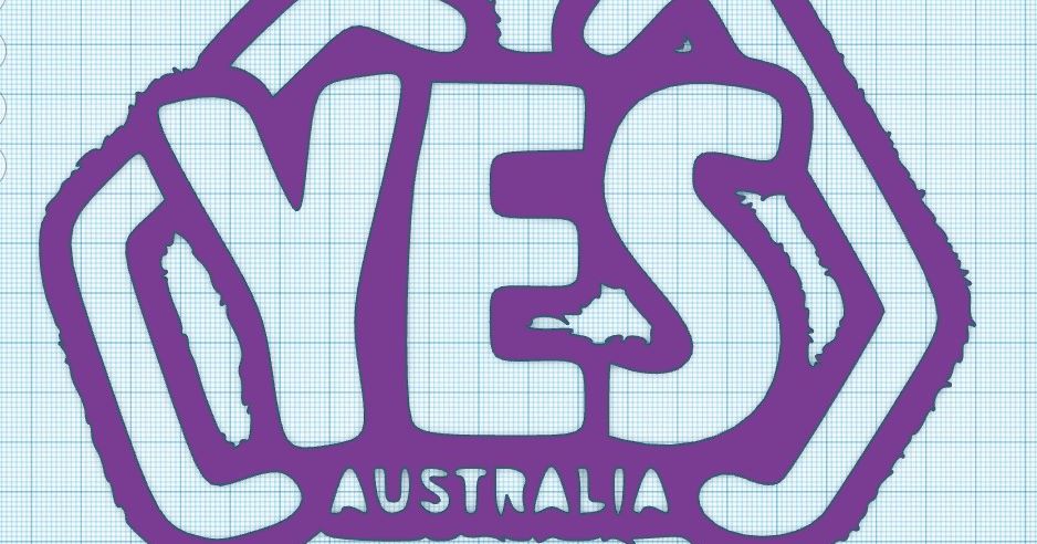 YES - REFERENDUM - AUSTRALIA - LOGO - WALL SIGN by Ogama Industries ...