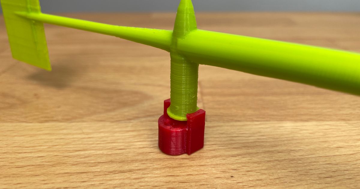 Dinghy wind indicator - surface retaining clip by slawas | Download ...