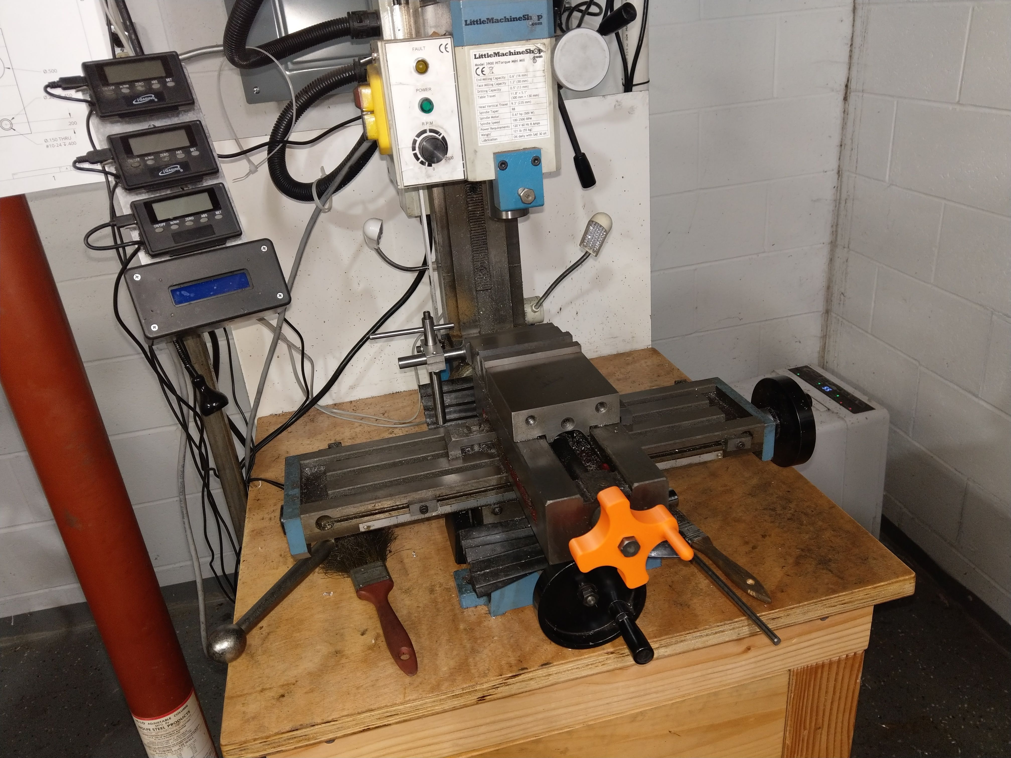 Mill Vise Speed Handle by kaje | Download free STL model | Printables.com