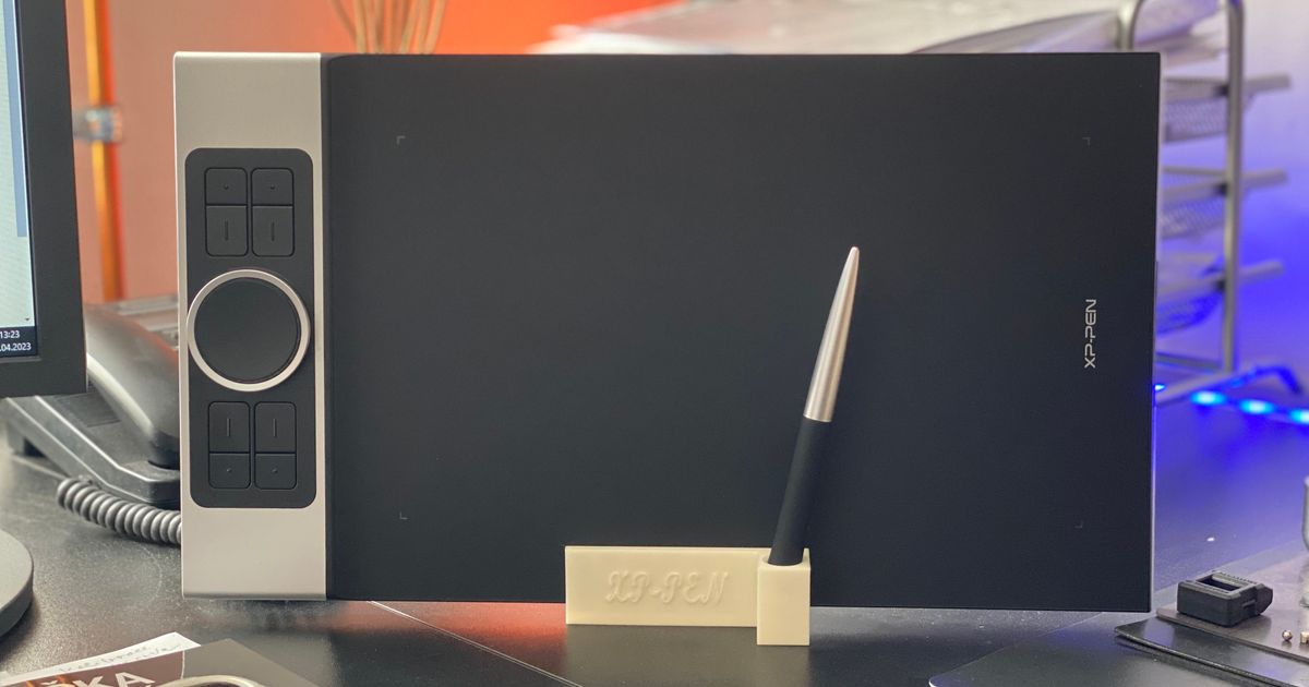 stojánek na XP_PEN Deco pro MW tablet by Zed | Download free STL model ...
